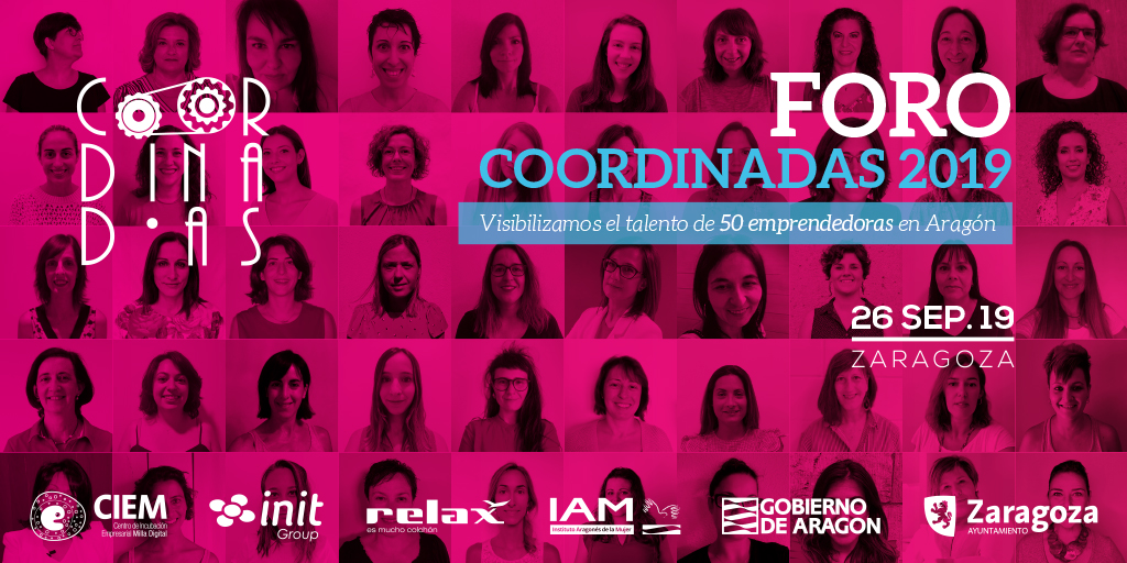Destacamos 50 emprendedoras en el Foro Coordinadas 2019 - Init Group